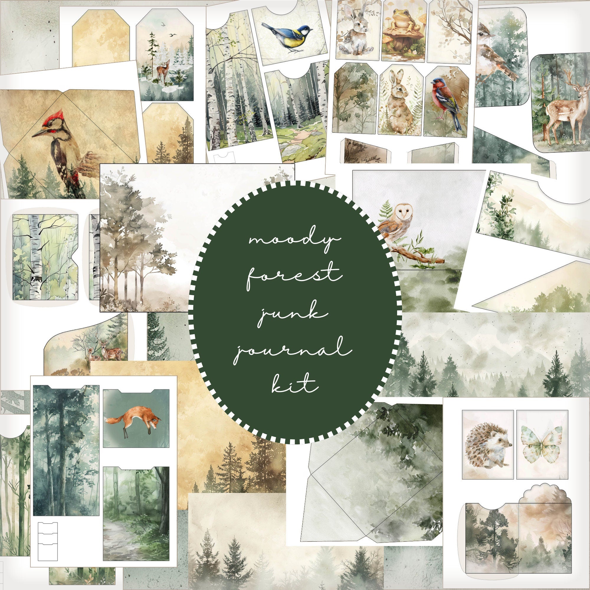 Forest Journal Kit – Country Mouse Prints